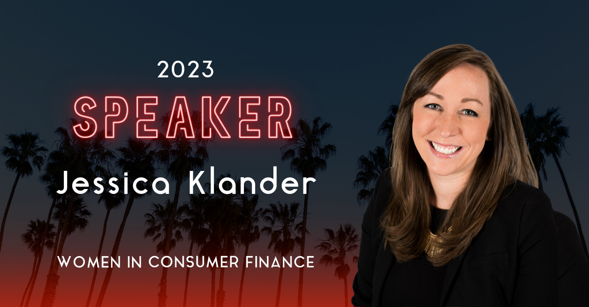 Jessica Klander - Speaker - Women in Consumer Finance 2023