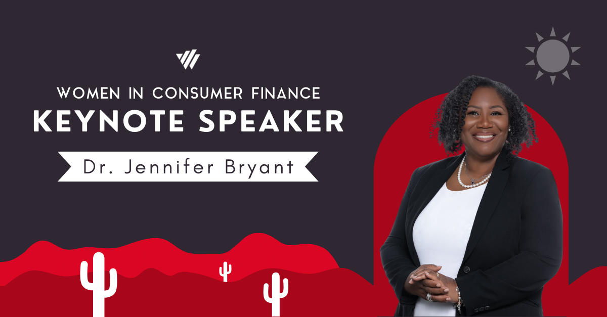Dr. Jennifer Bryant - Keynote Speaker - Women in Consumer Finance