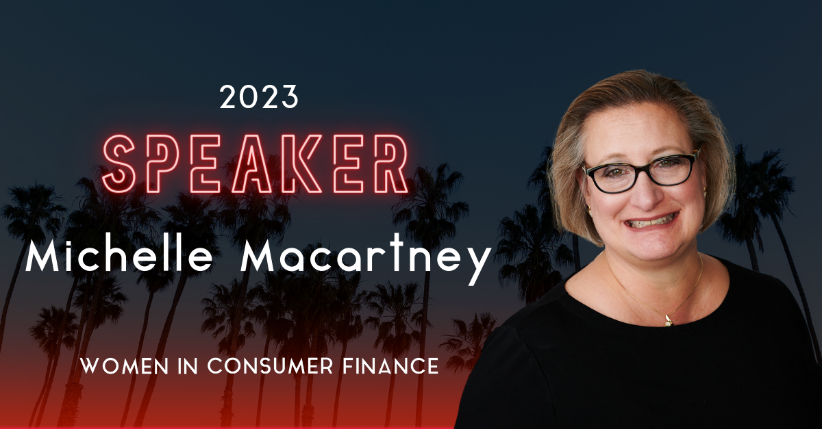 Michelle Macartney - Speaker - Women in Consumer Finance 2023