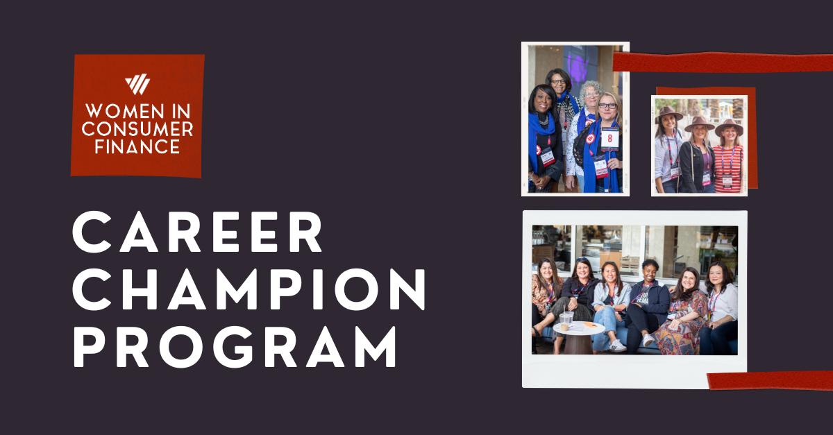 Career Champion Program - Women in Consumer Finance